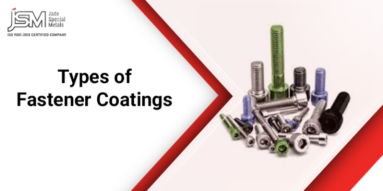 Types of Fastener Coatings - Jade Alloys